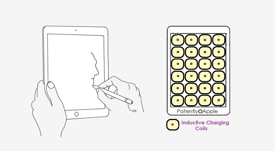 Apple's new iPad patent approved: equipped with 24 magnetic coils, tra ...